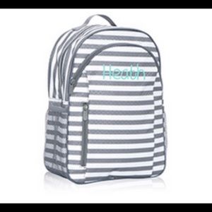 thirty-one | Bags | Hostess Exclusive Backpackgray Waveno Monogram ...